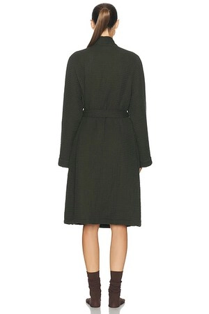 PARACHUTE Waffle Robe - Evergreen