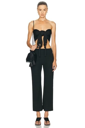 BODE Sequin Pony Scarf Top
