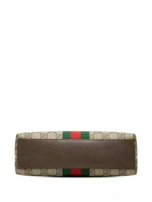 Gucci 2000-2015 Small Gg Supreme Web Ophidia Dome Crossbody Bag