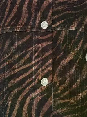 Rag & Bone Zebra-print Denim Jacket