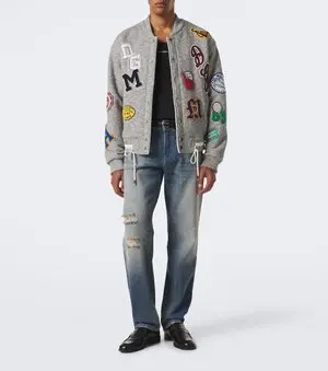 Dolce & Gabbana Distressed Straight Jeans