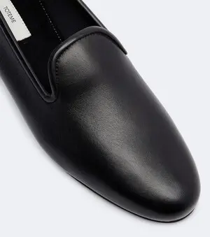 TOTEME Leather Loafers