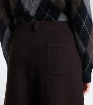LISA YANG Azaria Cashmere Barrel-leg Pants