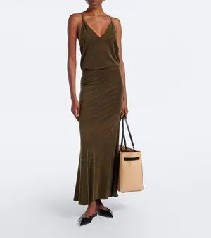 TOM FORD Audrey Medium Woven Shoulder Bag