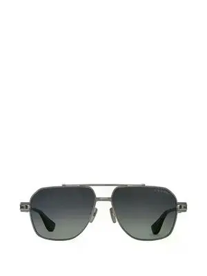 Dita Kudru Pilot-frame Sunglasses - Grey