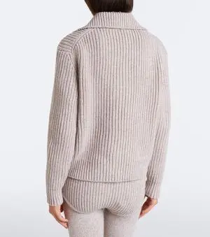 Magda Butrym Ribbed-knit Wool Shorts