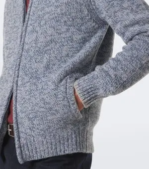 Fedeli Alpaca And Wool Cardigan