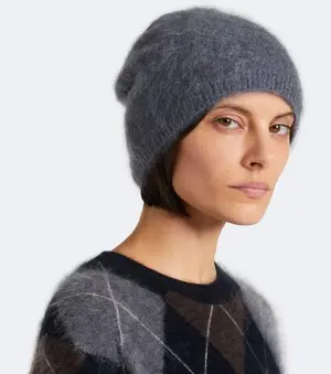 LISA YANG Brushed Cashmere Beanie