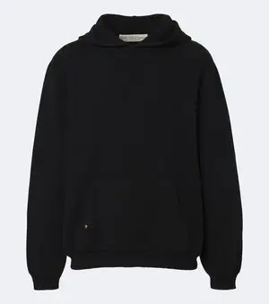 GOD'S TRUE CASHMERE Cashmere Hoodie With Tiger's Eye