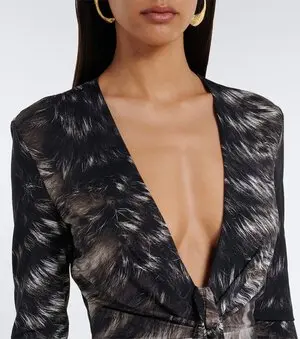 Roberto Cavalli Printed Jumpsuit
