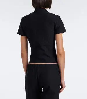 Gucci Gg Jacquard Jersey Top