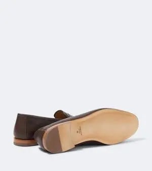Frescobol Carioca Leme Leather Loafers