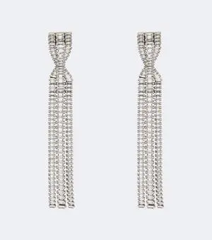 Isabel Marant Étoile Cara Embellished Drop Earrings - Silver