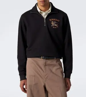 Burberry Ekd Cotton Jersey Sweatshirt