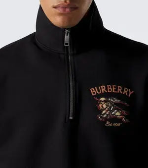 Burberry Ekd Cotton Jersey Sweatshirt