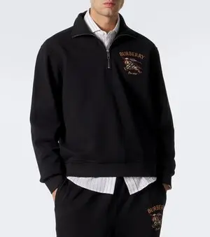 Burberry Ekd Cotton Jersey Sweatshirt