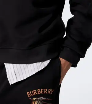 Burberry Ekd Cotton Jersey Sweatshirt