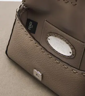 Fendi Baguette® Mini Leather Top-handle Bag