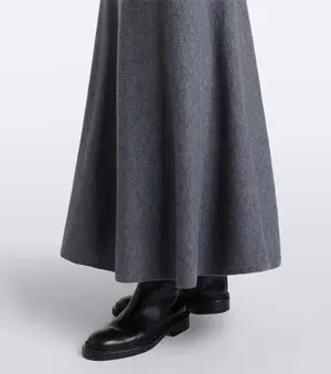 LISA YANG Torie Cashmere Midi Skirt
