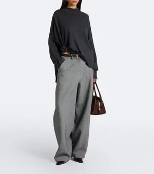 Magda Butrym Draped Wool Sweater