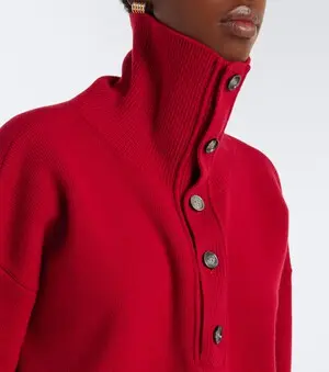 AMI Paris De Coeur Wool Sweater
