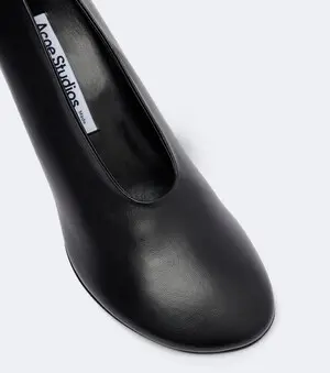 Acne Studios Back Leather Pumps