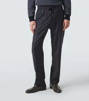 Agnona Wool Straight Pants