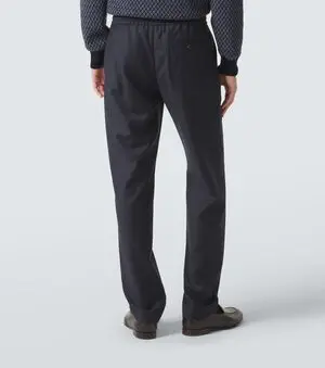 Agnona Wool Straight Pants