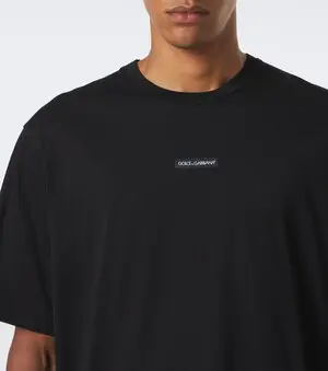 Dolce & Gabbana Logo Cotton Jersey T-shirt