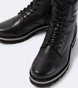 Bogner Courchevel Leather Lace-up Boots