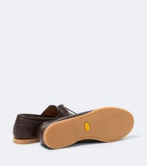 Frescobol Carioca Marina Leather Boat Shoes