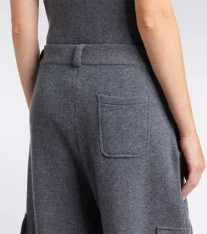 LISA YANG Azaria Cashmere Barrel-leg Pants