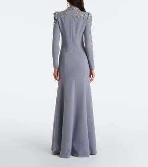 Jenny Packham Viper Crystal-embellished Gown