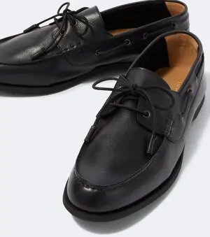 Frescobol Carioca Marina Leather Boat Shoes