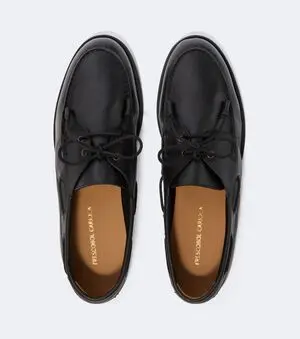 Frescobol Carioca Marina Leather Boat Shoes