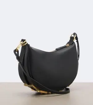 Fendi Graphy Mini Leather Shoulder Bag