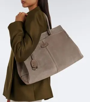 TOD'S Suede Tote Bag