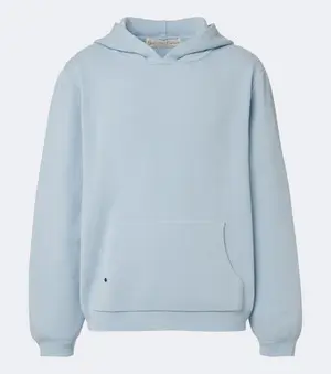 GOD'S TRUE CASHMERE Cashmere Hoodie With Lapis Lazuli