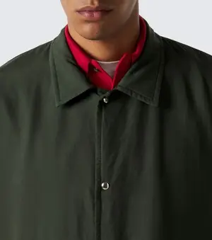 A.PRESSE Silk Taffeta Jacket