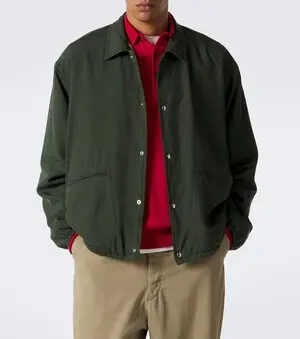 A.PRESSE Silk Taffeta Jacket