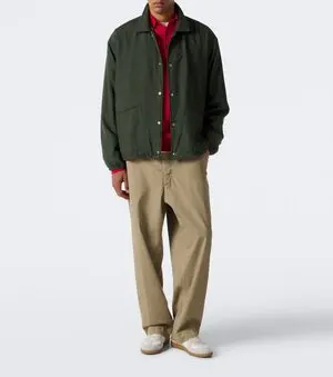 A.PRESSE Silk Taffeta Jacket