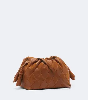 Zimmermann Cloud 91 Medium Leather And Suede Clutch
