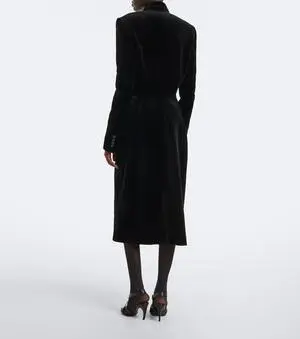 Khaite Rolon Cotton Double-breasted Coat