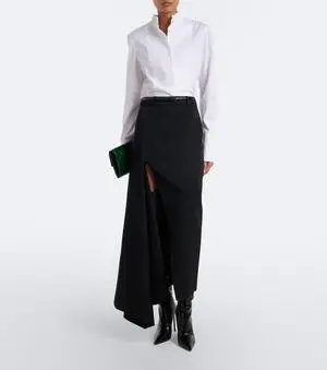 TOM FORD Croc-effect Leather Over-the-knee Boots