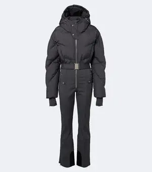 Cordova Ajax Belted Quilted Ski Suit - Grey