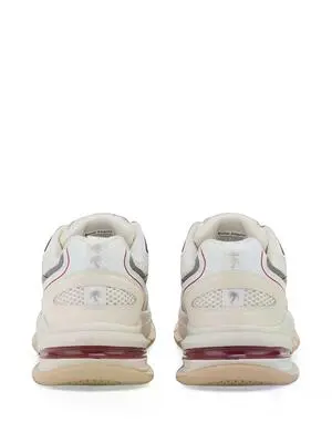 Palm Angels Mesh-panelled Leather Sneakers