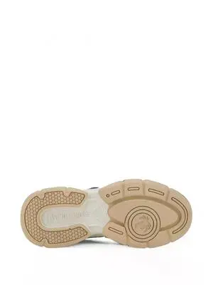 Palm Angels Mesh-panelled Leather Sneakers