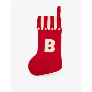SELFRIDGES EDIT 'a' Alphabet Letter Christmas Stocking 1size B