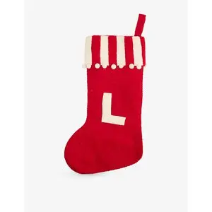 SELFRIDGES EDIT 'a' Alphabet Letter Christmas Stocking 1size L