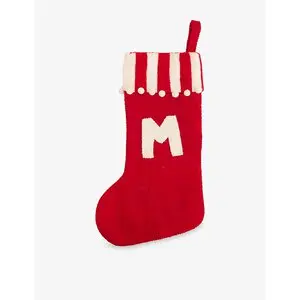 SELFRIDGES EDIT 'a' Alphabet Letter Christmas Stocking 1size M